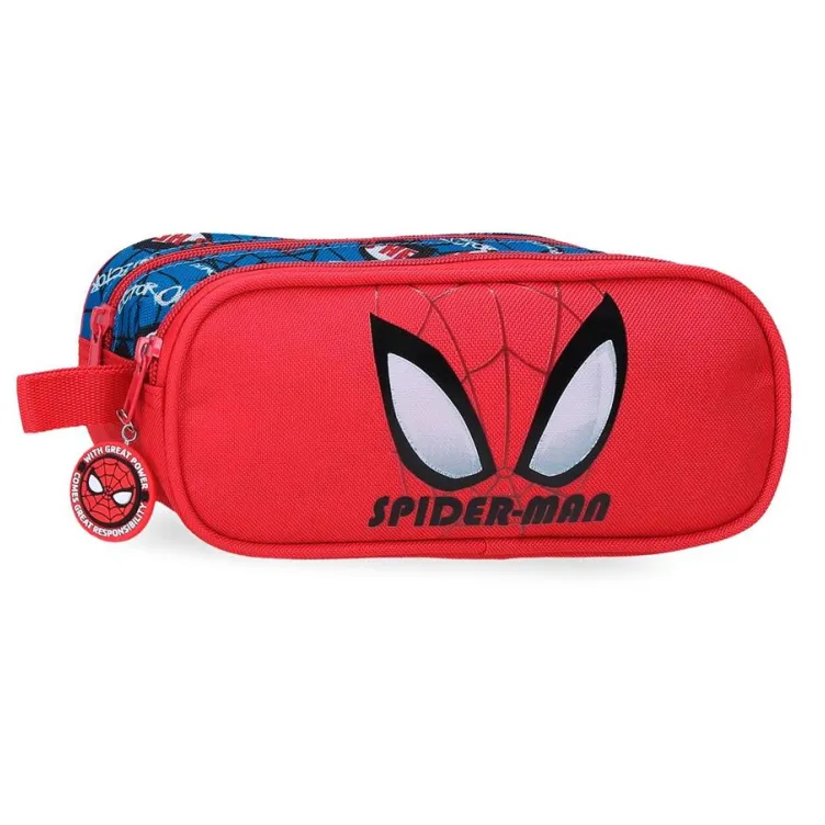 SPIDERMAN AUTHENTIC prazna pernica sa 2 pregrade