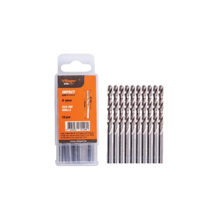Burgija za metal Villager Impact Line HSS-DM 6 mm 10/1