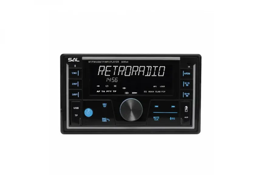 AUTO RADIO SMART 4X50W 2XDIN FM RDS USB MICRO SD MP3 VB5500 SAL