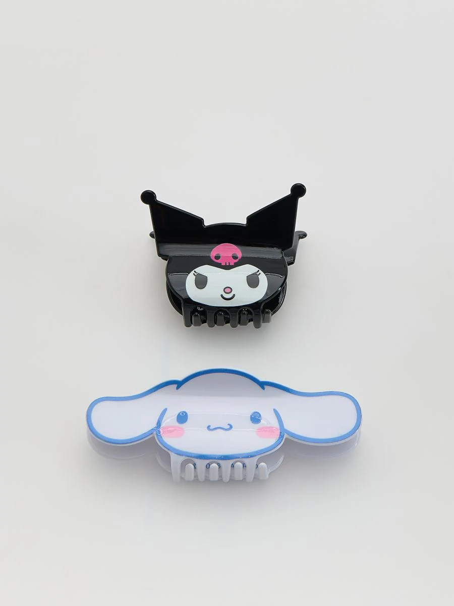 Šnale za kosu 2 kom Kuromi & Cinnamoroll