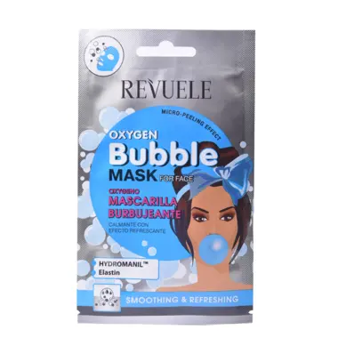 REVUELE Maska za osvežavanje i zaglađivanje kože lica REVUELE Oxygen Bubble 15ml