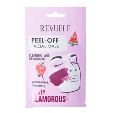 REVUELE Peel-off maska za čišćenje i revitalizaciju kože lica REVUELE Fruity Glamorous Lubenica i jagoda 15ml