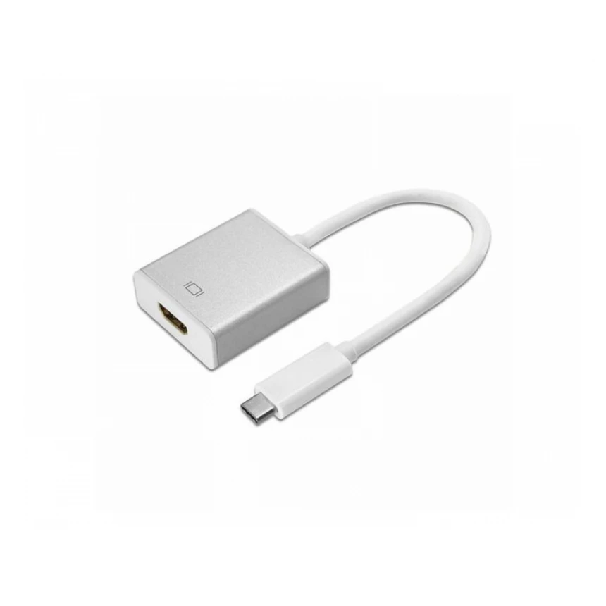 FAST ASIA Adapter-konvertor TIP C na HDMI (m/ž) metal