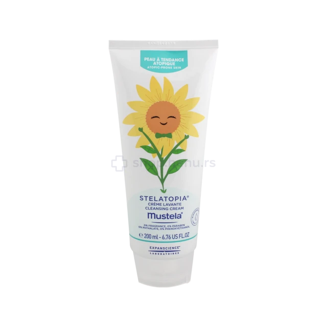 Mustela Stelatopia krema za tuširanje 200 ml