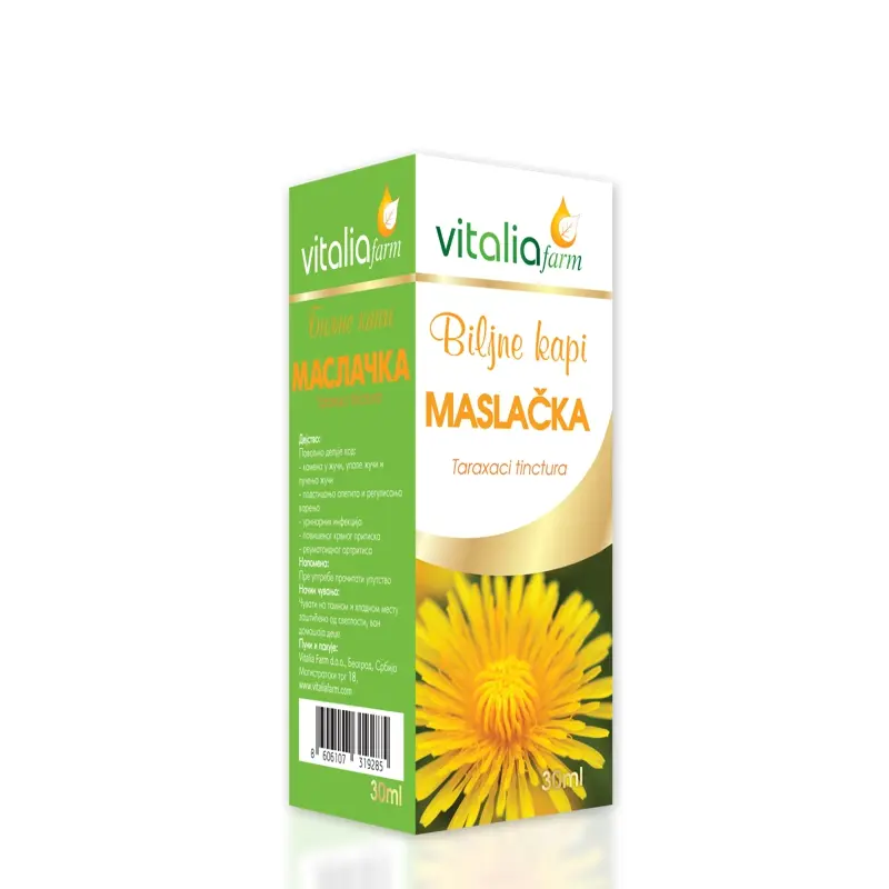 VITALIA FARM Biljne kapi maslačka 30 ml 107688