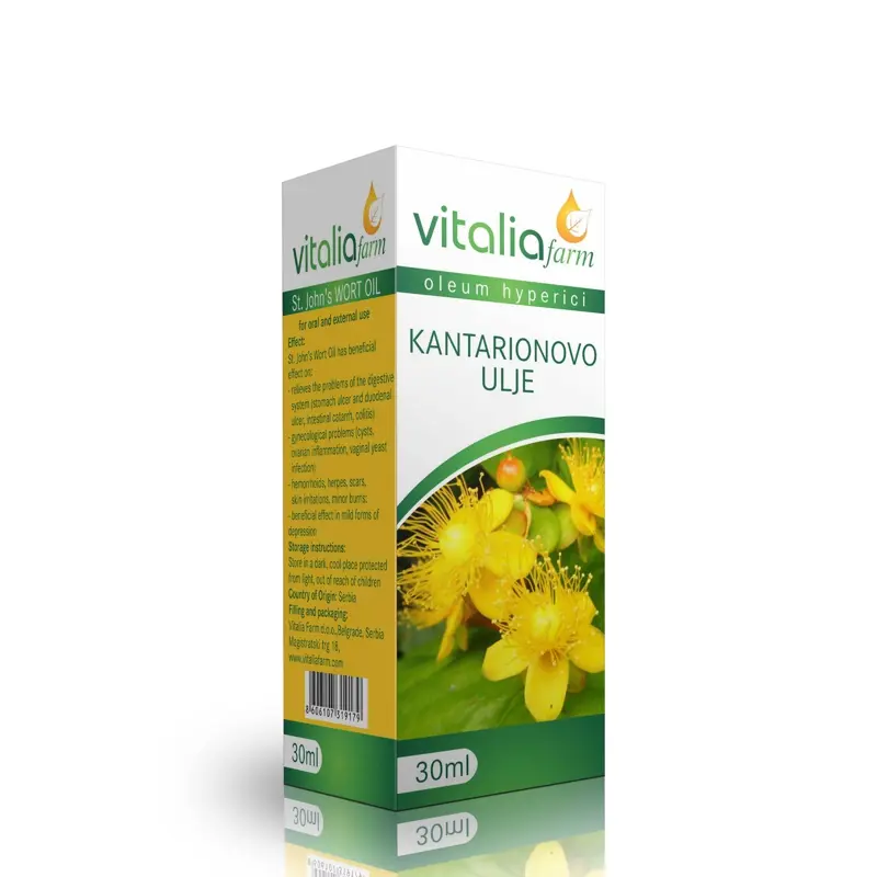 VITALIA FARM Kantarionovo ulje Oleum hyperici 30ml 104991.0