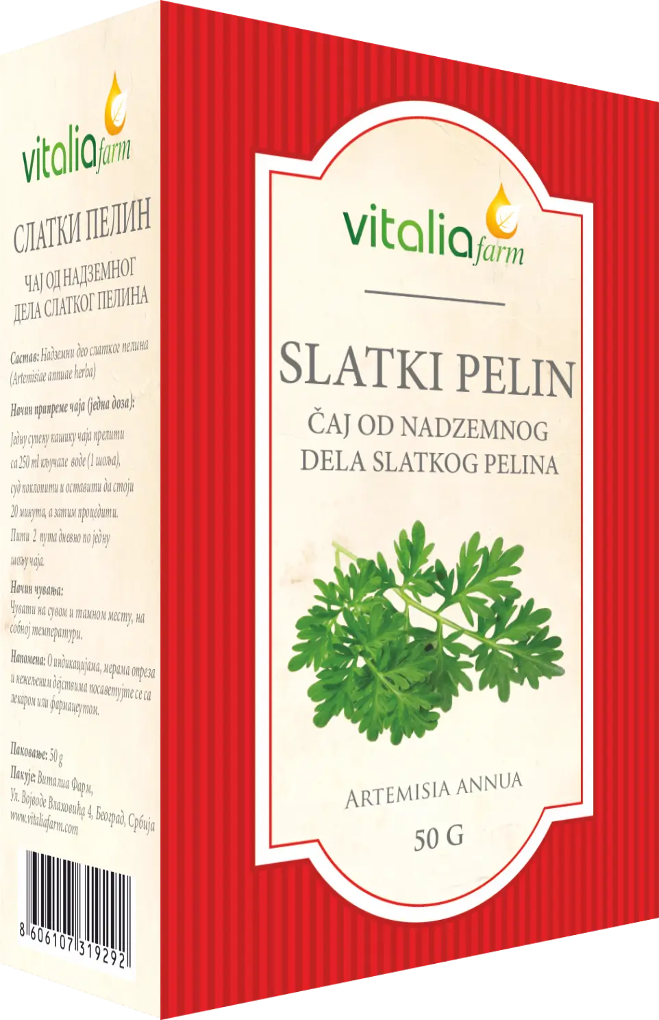 Vitalia Farm Slatki pelin čaj, 50 gr