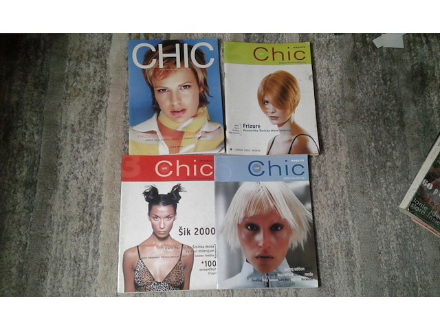 CHIC-šik magazin brojevi 2,3,5,6