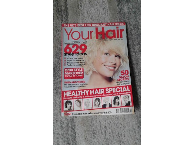 Your Hair- frizerski magazin na engleskom jeziku