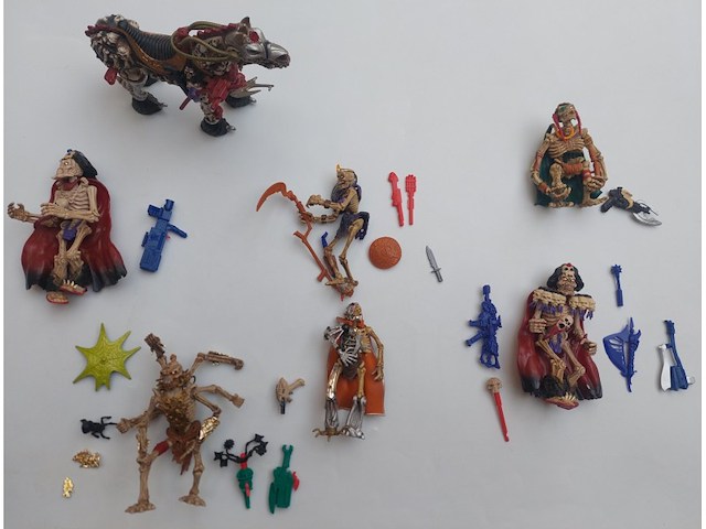 Skeleton Warriors lot iz vremena Yu NESTVARNO RETKO