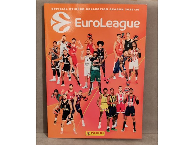 EUROLEAGUE 2025-26 Evroliga prazan album