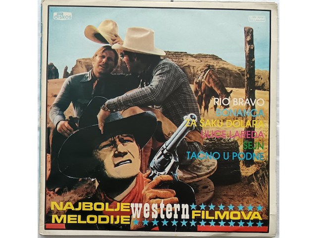 VARIOUS  -  Najbolje  melodije  western  filmova