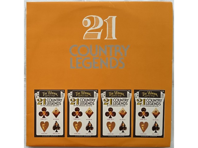 VARIOUS  -  21  COUNTRY  LEGENDS