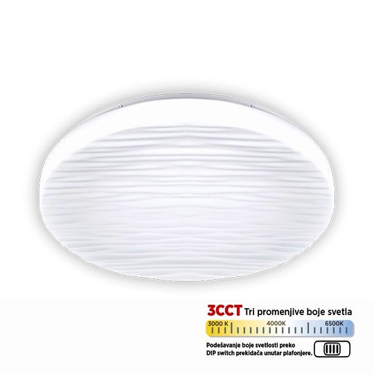 LED plafonjera 15W bela 26cm M205541