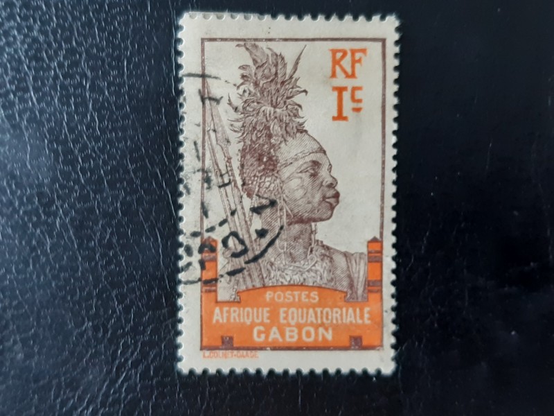 AFRIQUE EQUATORIALE GABON 1910