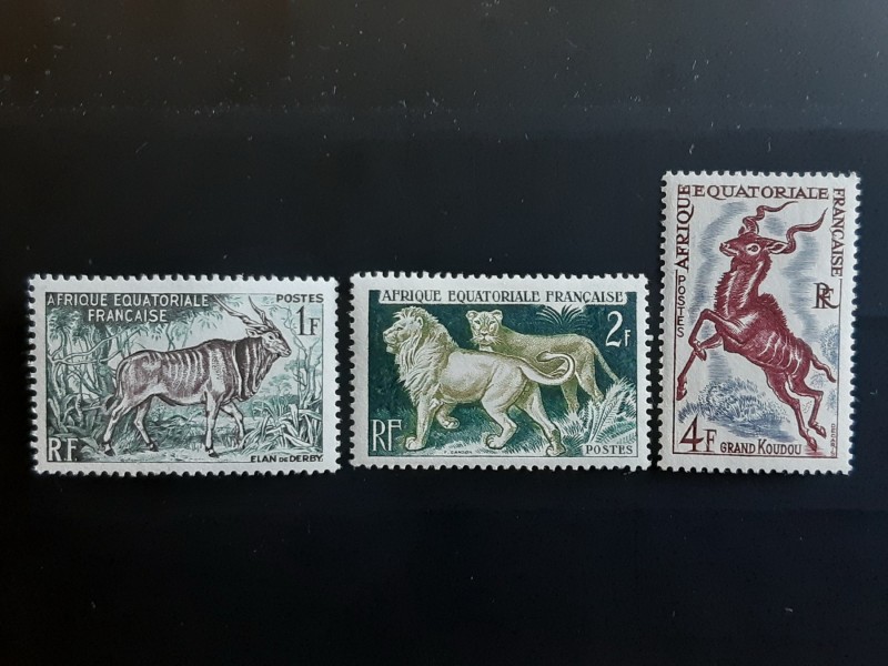 FRANCUSKA OKUPACIJA EQUATORIALE 1957