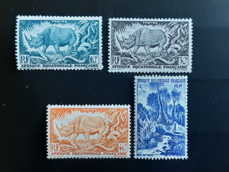 FRANCUSKA OKUPACIJA EQUATORIALE 1947