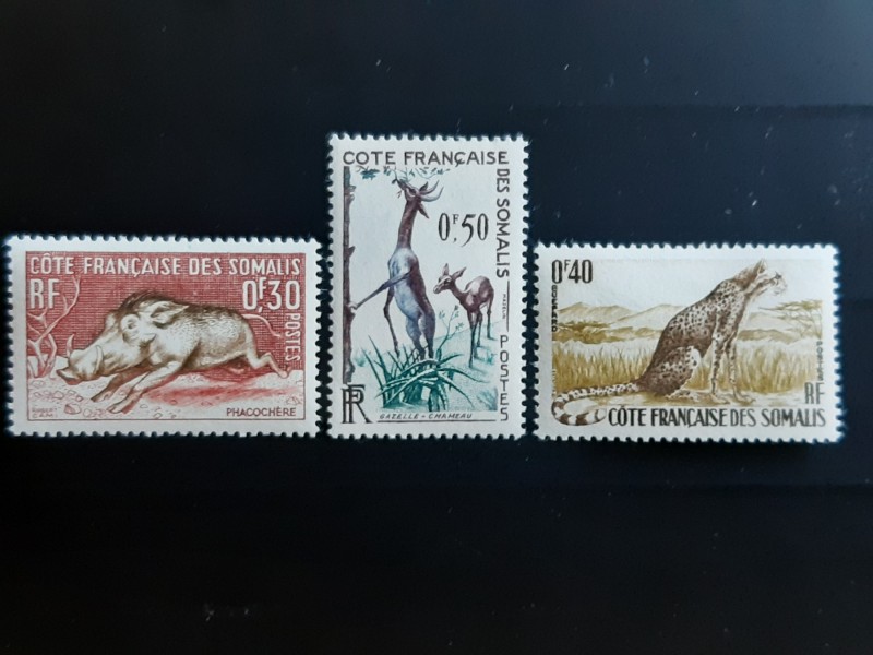 FRANCUSKA OKUPACIJA SOMALIJA 1958