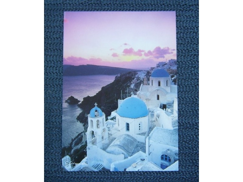 Grčka - Santorini * Veća Razglednica 16x22,5