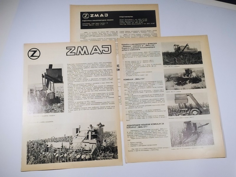 ZMAJ-ZEMUN proizvodni program (Reklama)