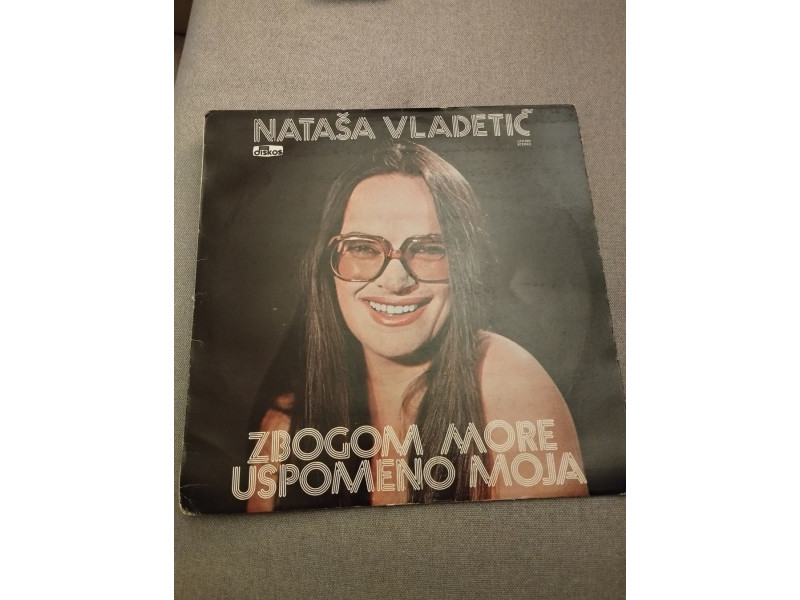 Natasa Vladetic LP ploca Zbogom more,uspomeno moja