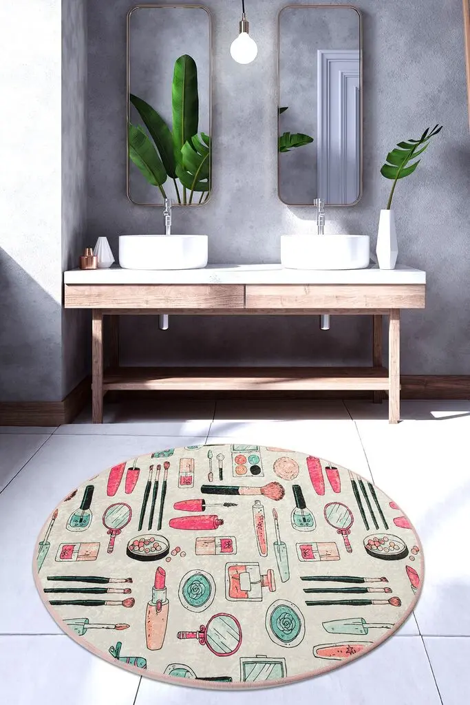 L'essentiel Maison Prostirka za kupatilo 100cm Šarena