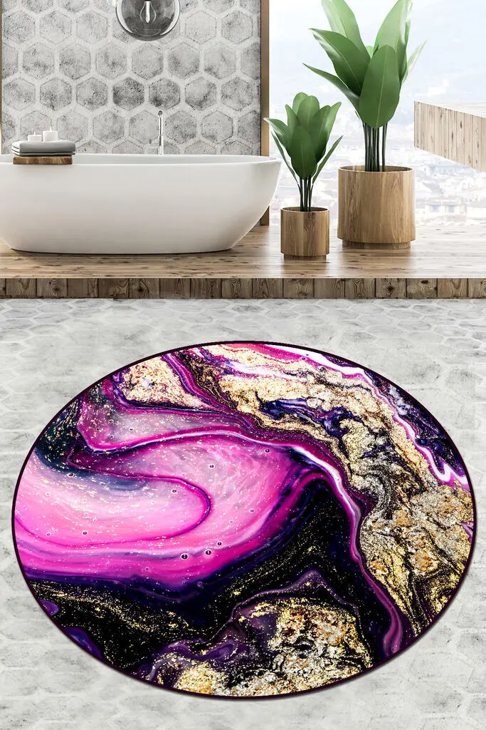 L'essentiel Maison Prostirka za kupatilo 160cm Šarena