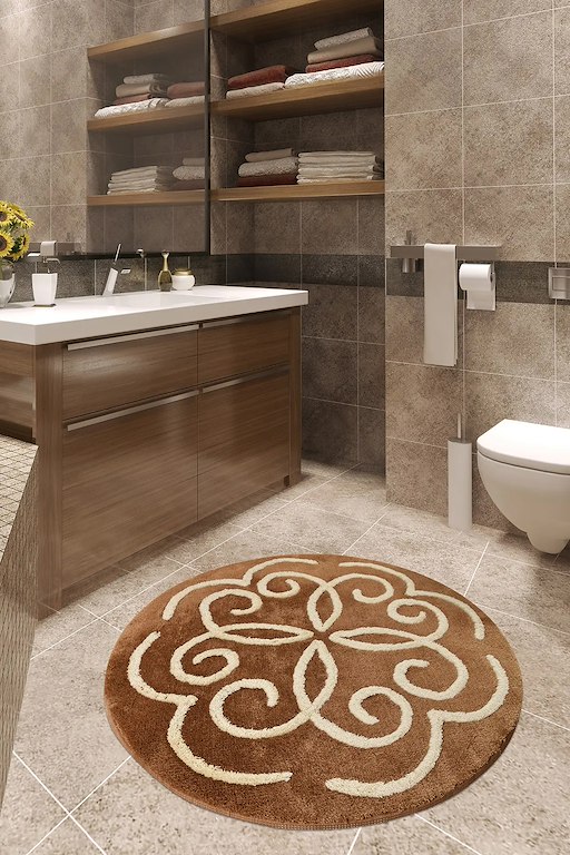 L'essentiel Maison Prostirka za kupatilo 90cm Šarena