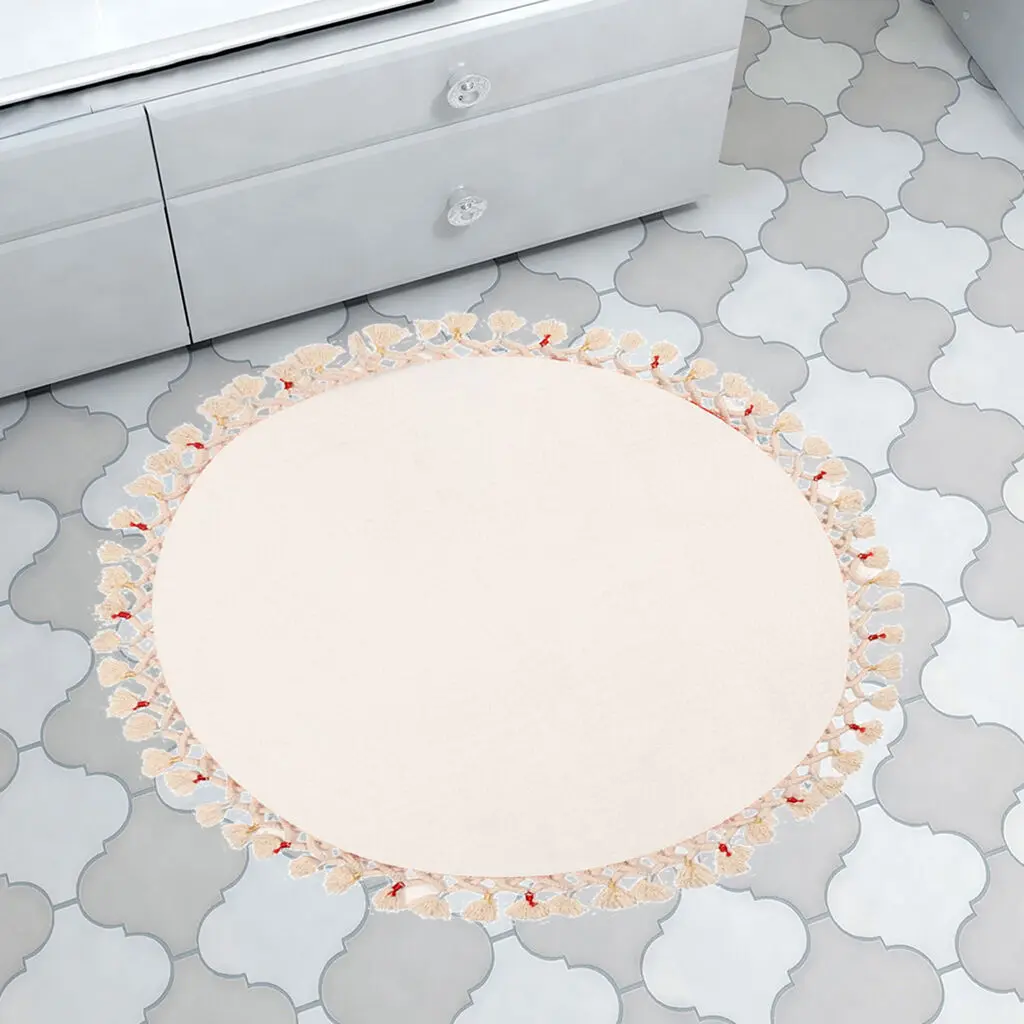 L'essentiel Maison Prostirka za kupatilo 80x80cm Bela