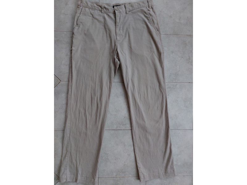 AUTHENTIC muske rastegljive pantalone 52 L-XL