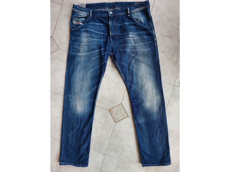 diesel krooley jeans regular slim carrot W38 XL