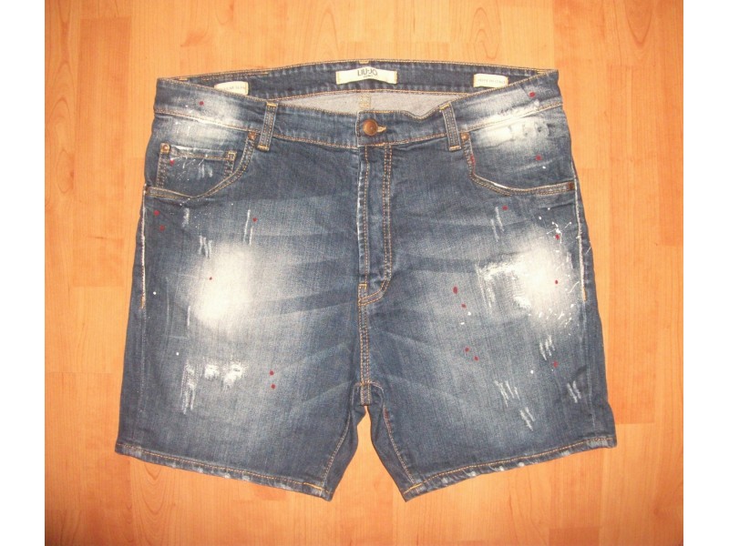 LIU JO UOMO LUX JEANS ŠORTS - ORIGINAL - XXL STRUK 50cm