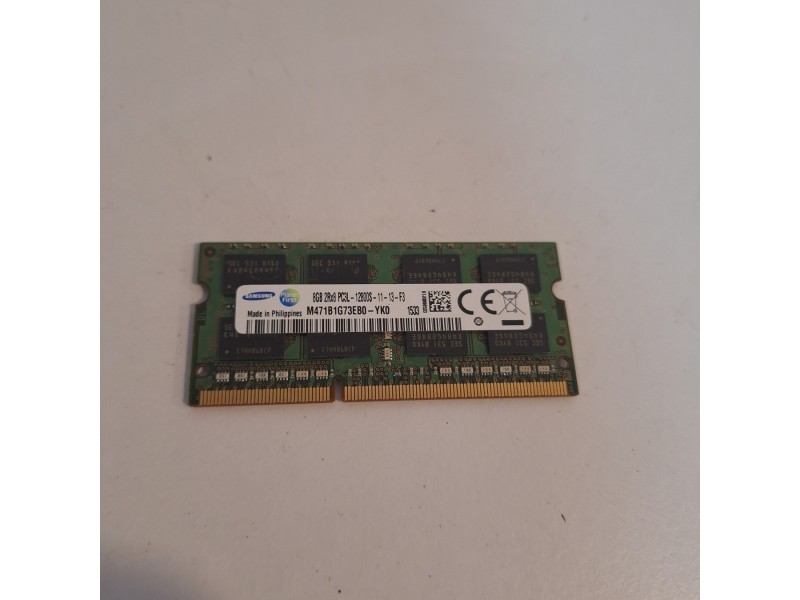 8gb Samsung ddr3L na 1600mhz za laptop