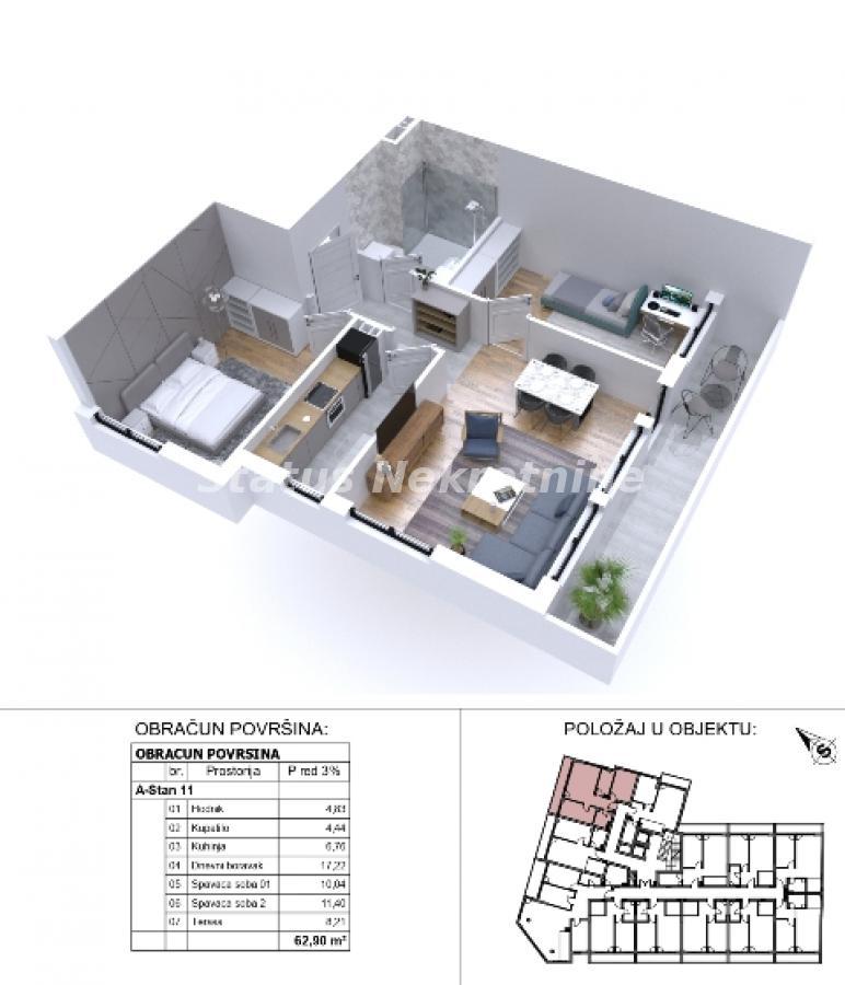 Stan - Novi Sad, Sajmište - ID oglasa 22289
Stan - Novi Sad, Sajmište - ID oglasa 22289