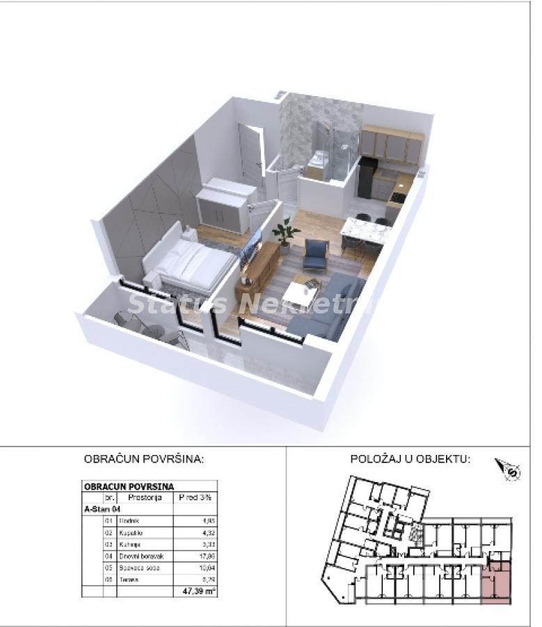 Stan - Novi Sad, Sajmište - ID oglasa 22283
Stan - Novi Sad, Sajmište - ID oglasa 22283