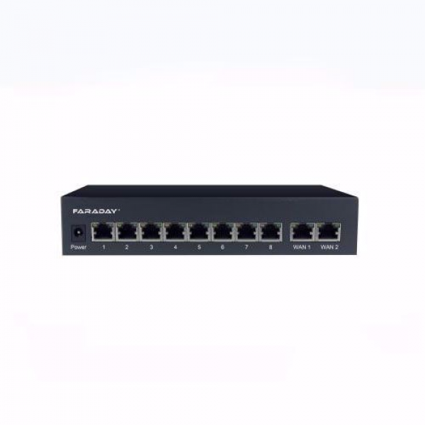 Faraday FDX-HT812 switch 8CH PoE