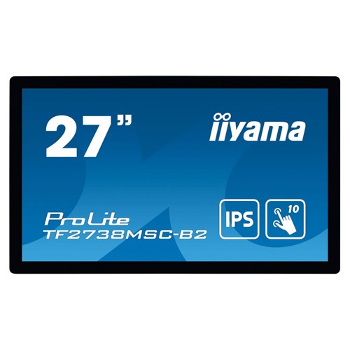 Iiyama 27″ Touch Monitor Full HD ProLite TF2738MSC-B2