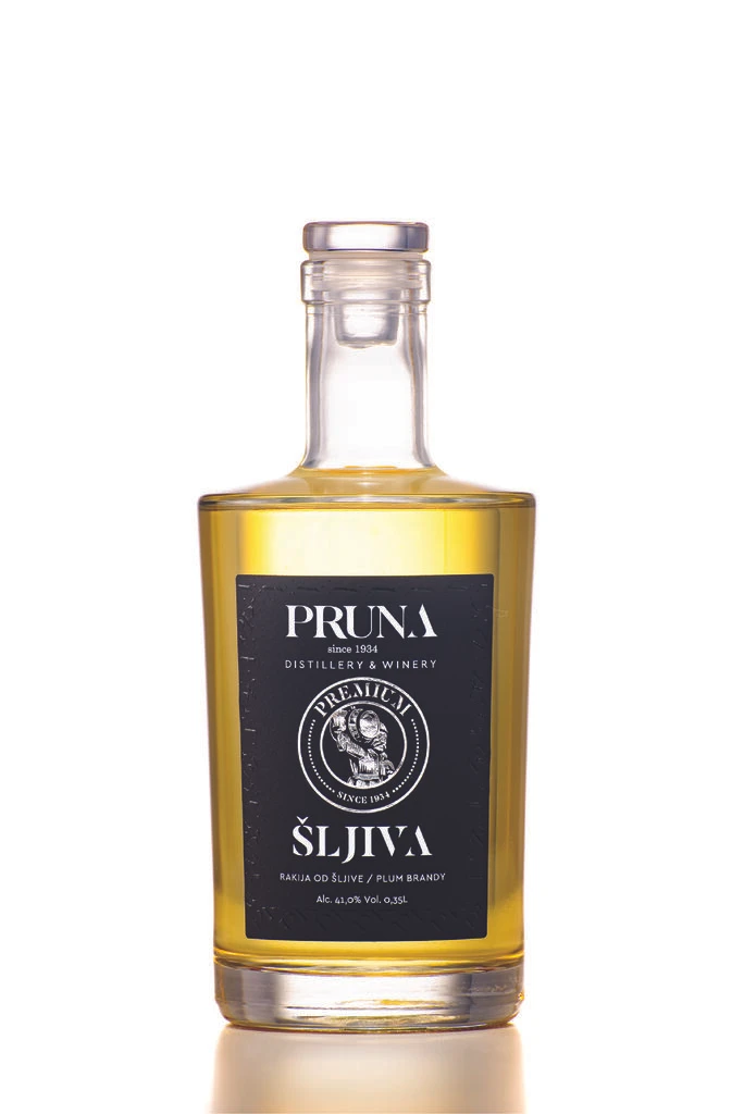 Pruna Rakija Šljiva Premium 41%, 350 ml