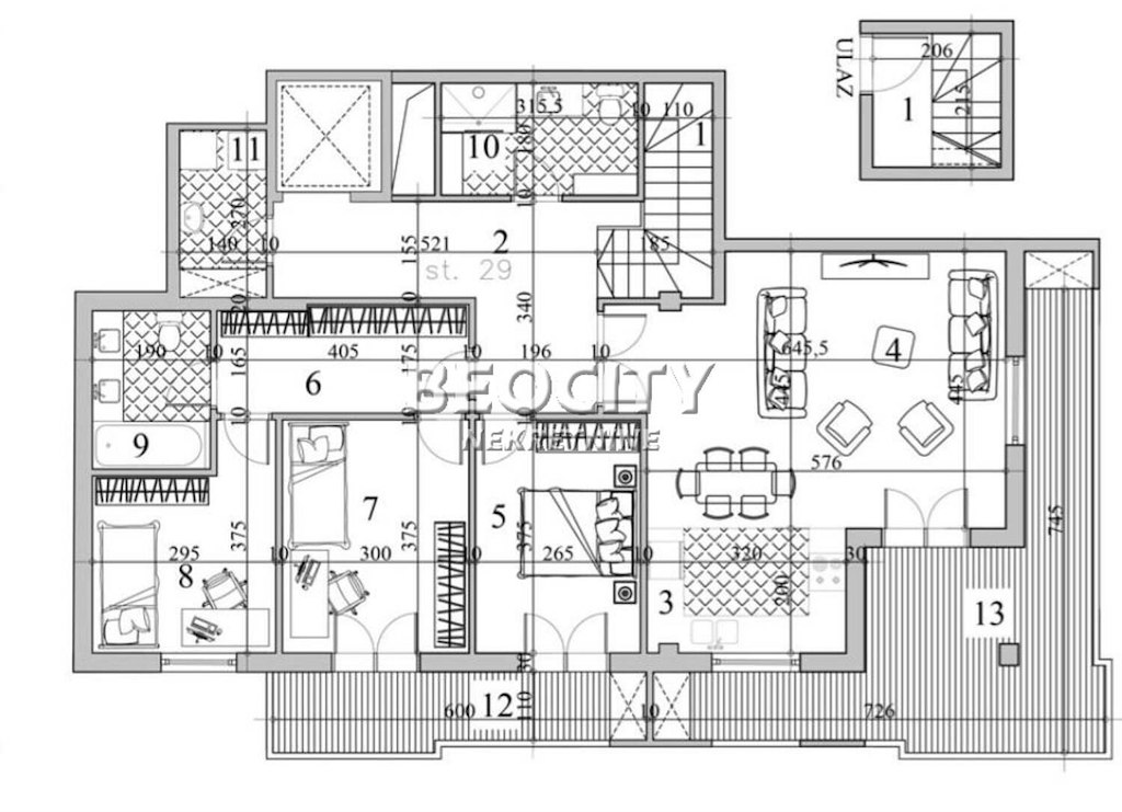 Novi Sad, Grbavica, , 4.0, 130m2, 628000EUR