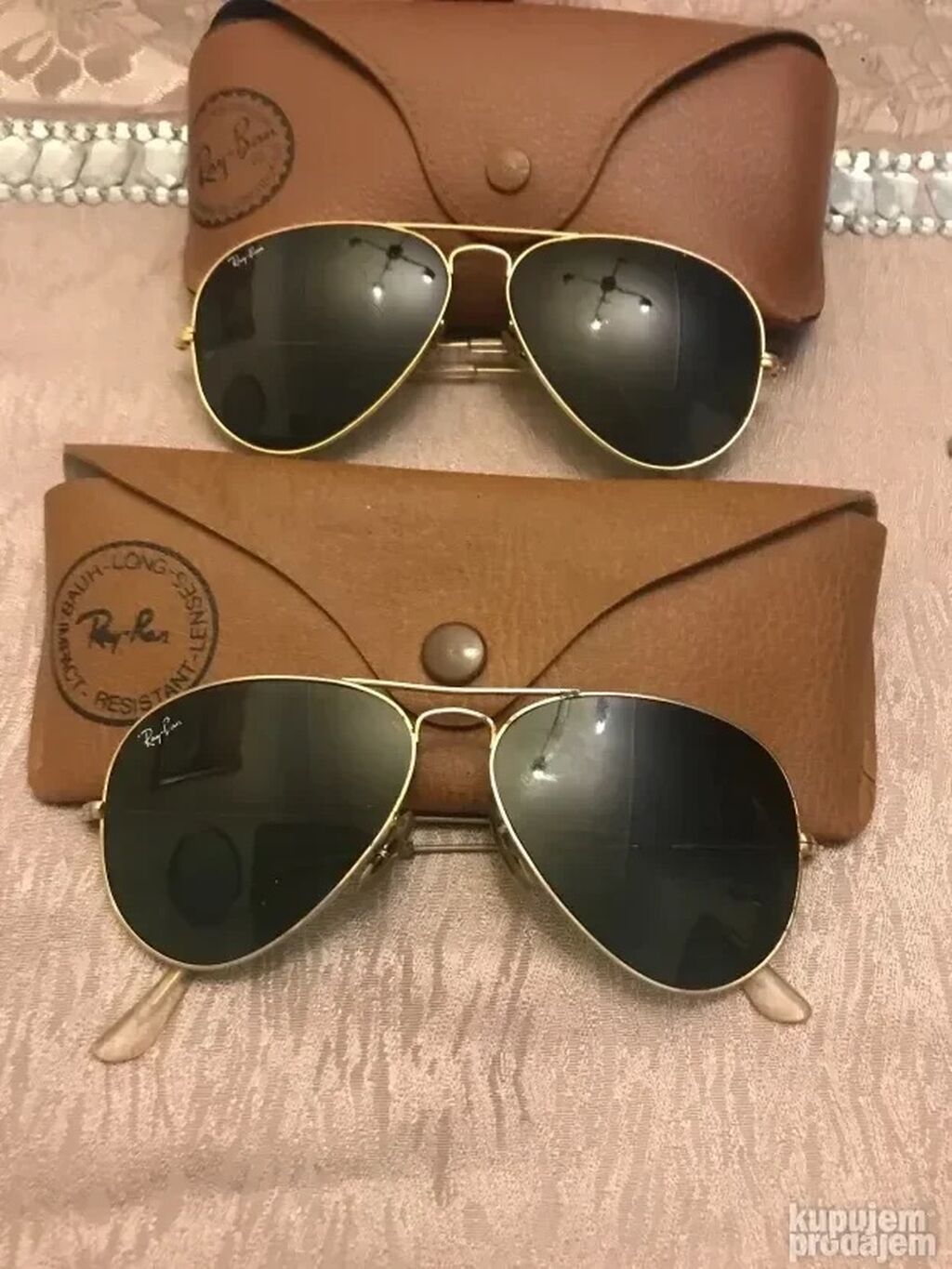 Original Ray Ban WAYFARER II USA naocare Stakla su oba potpisana sa BL