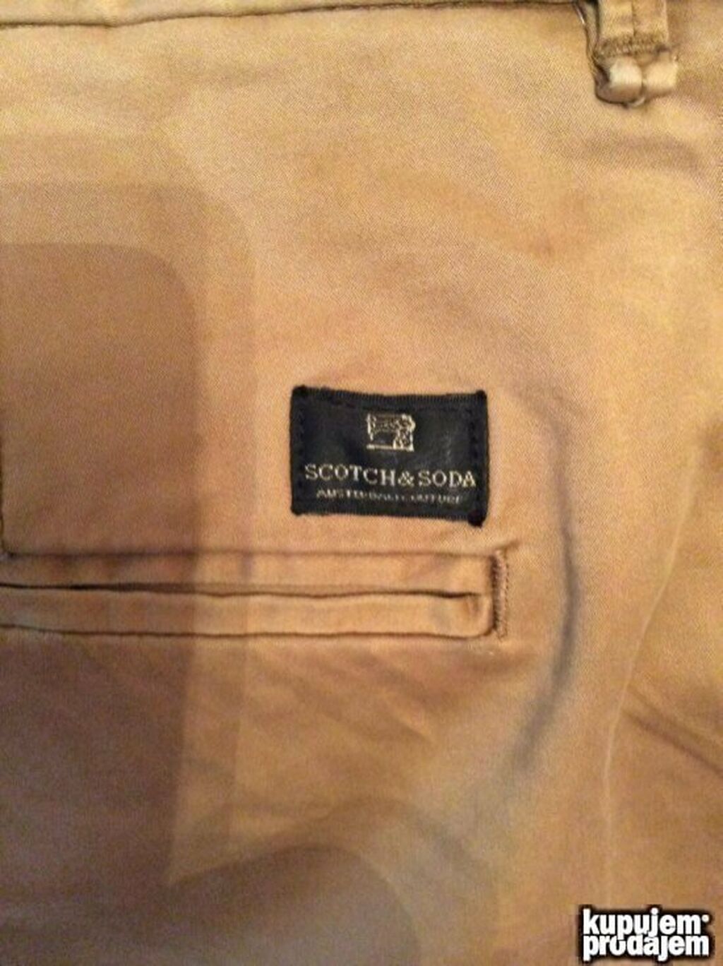 Pantalone, Maison Scotch, bоја - Braon