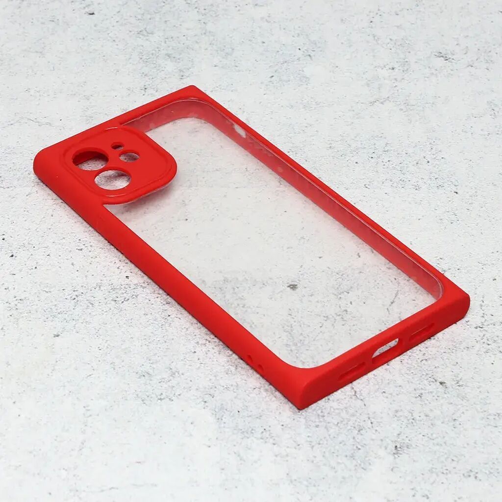 Maska Candy Frame za iPhone 12 6.1 crvena. Uz brzu dostavu i sigurnu