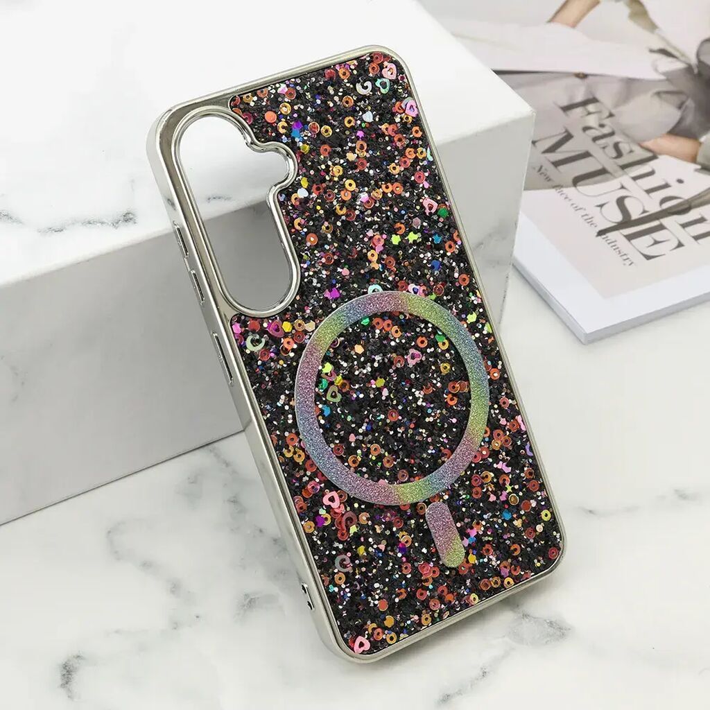 Futrole GLAM GLOW MagSafe za Samsung S921B/S931B Galaxy S24 5G/S25 5G