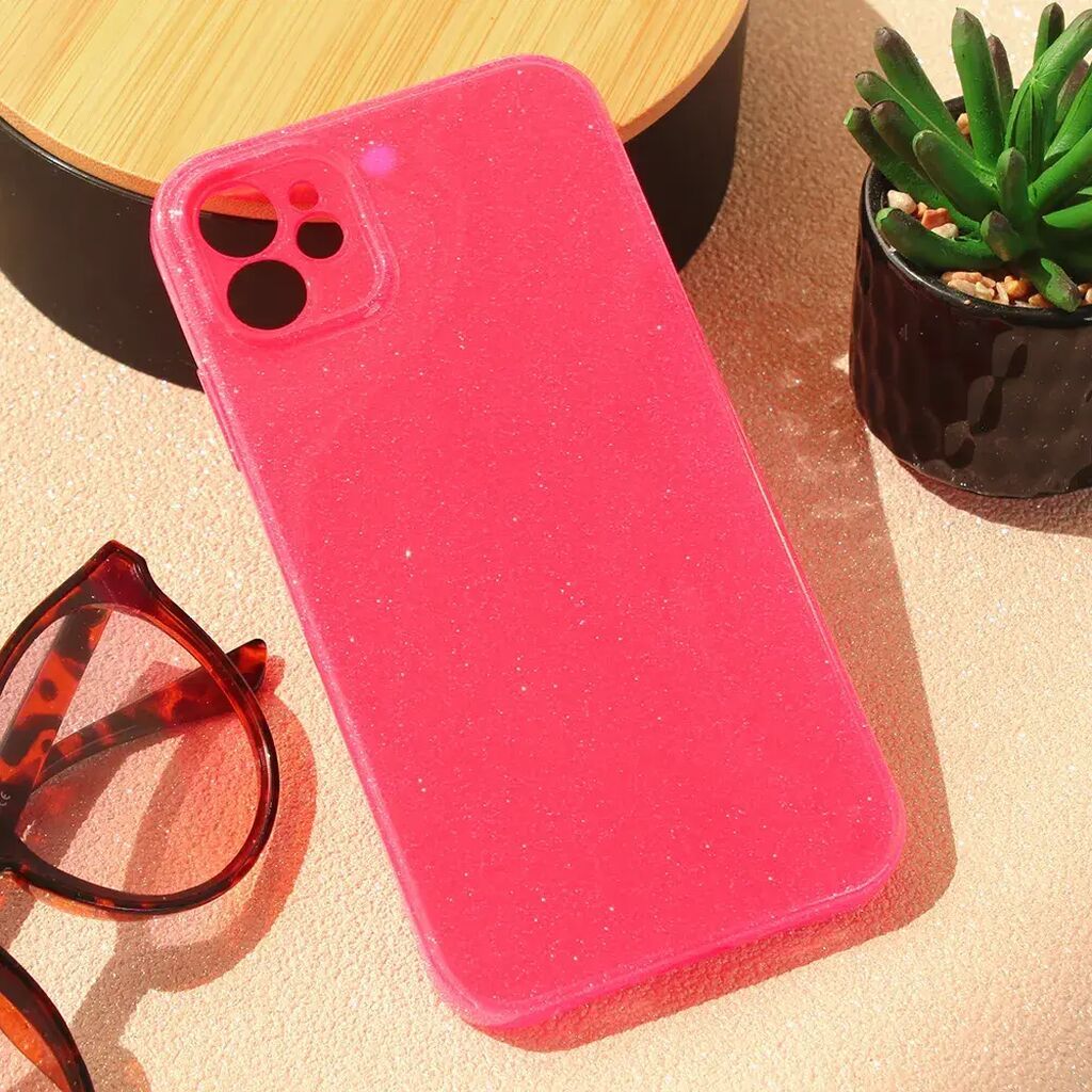 Maska Sparkle Dust za iPhone 11 6.1 pink. Zaštitna maska za mobilni