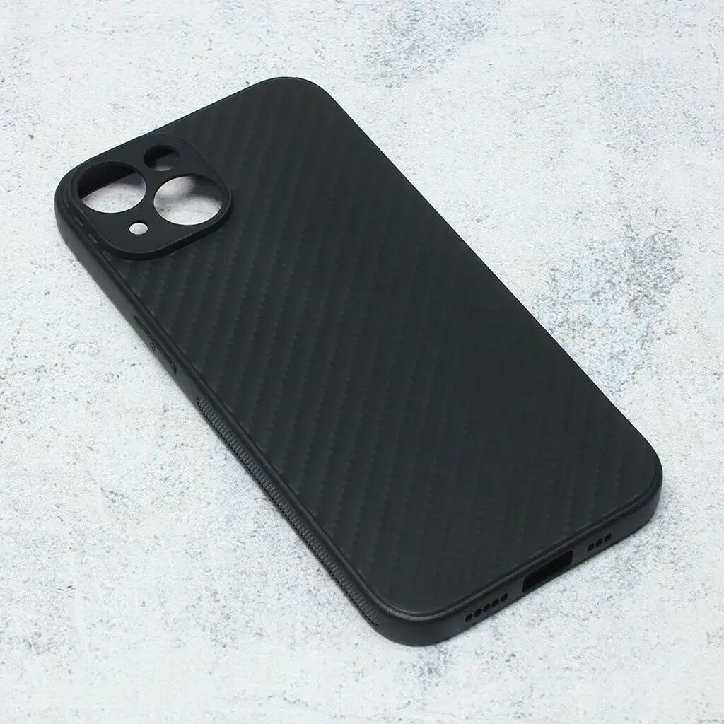 Maska Carbon fiber za iPhone 14 6.1 crna. Kataloški broj: 203113