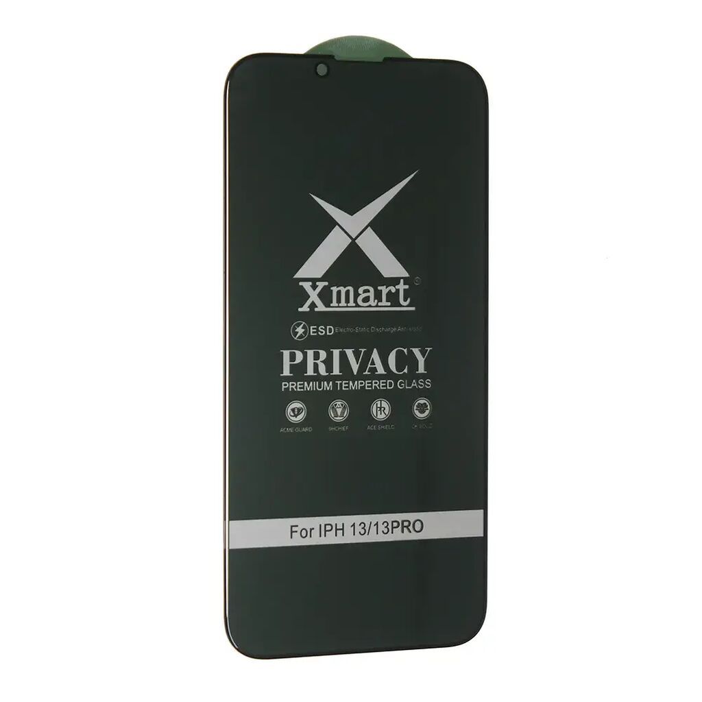 Zastitno staklo X mart 9D Privacy za iPhone 13/13 Pro/14/16e 6.1. Uz