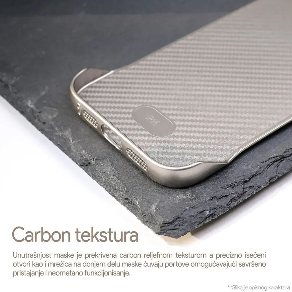 Maska Magsafe Carbon za iPhone 13 Pro 6.1 plava. Uz brzu dostavu i