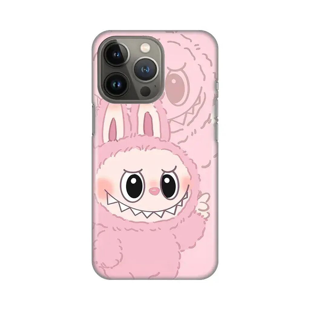 Maska Silikonska Print za iPhone 13 Pro 6.1 La Bubu Pink. Pored
