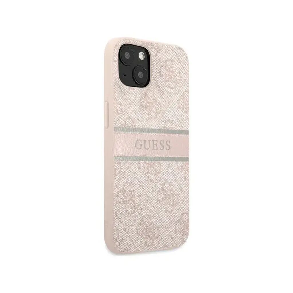 Maska Guess Hc PU 4G Stripe za iPhone 14 Plus 6.7 pink