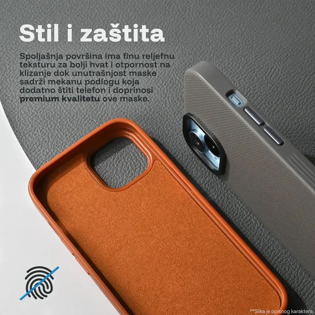 Maska Urban Case za iPhone 14 6.1 siva. Uz brzu dostavu i sigurnu